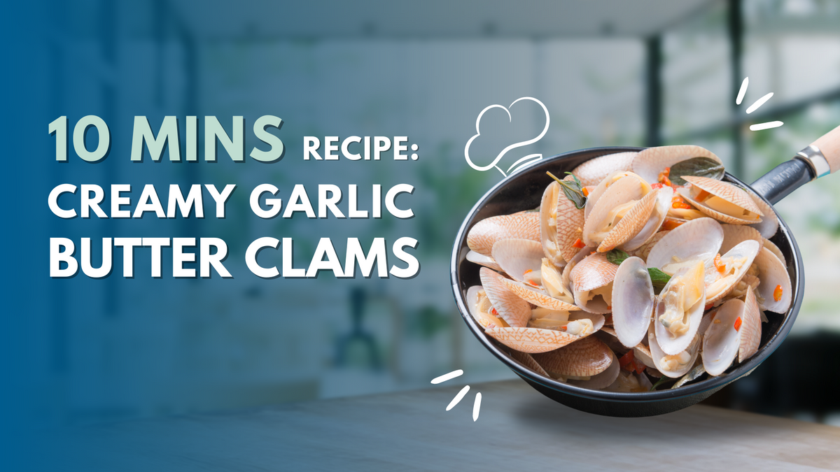 how to cook garlic butter clams