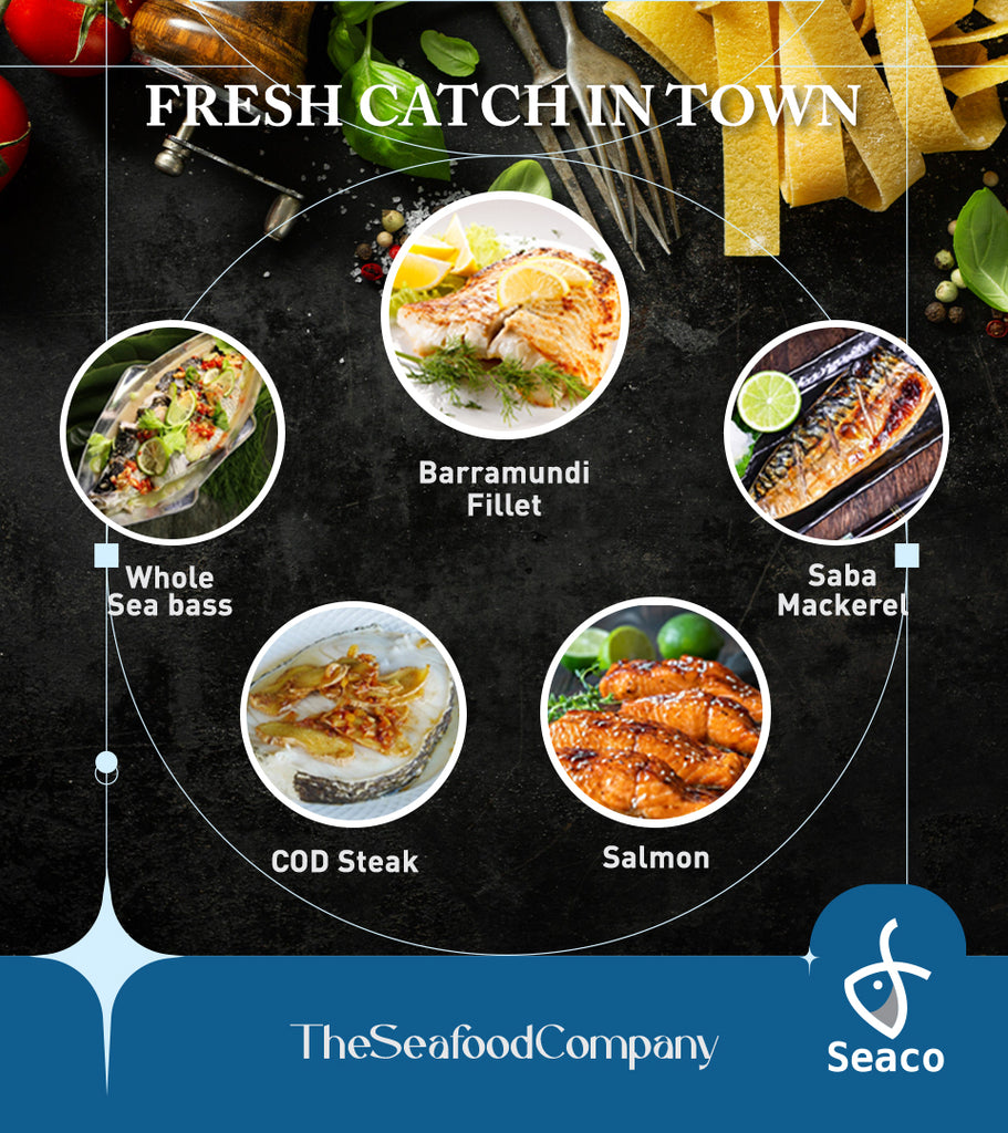 Seaco Online - Singapore's Leading Premium Seafood Distributor.