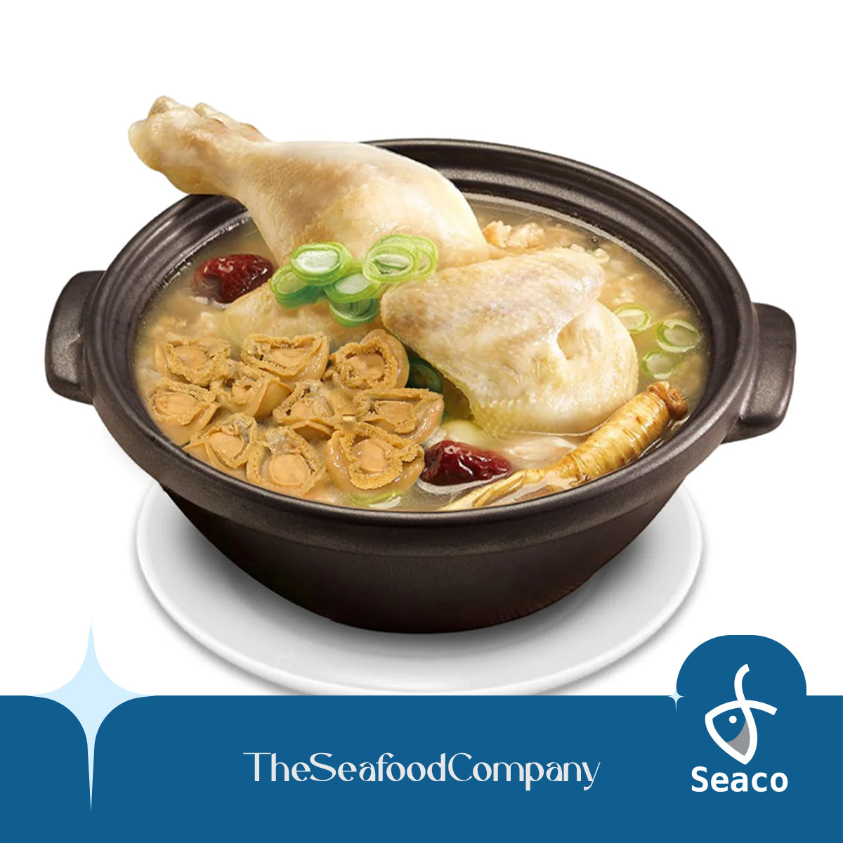 Korean Ginseng Chicken Abalone Soup – Seaco Online