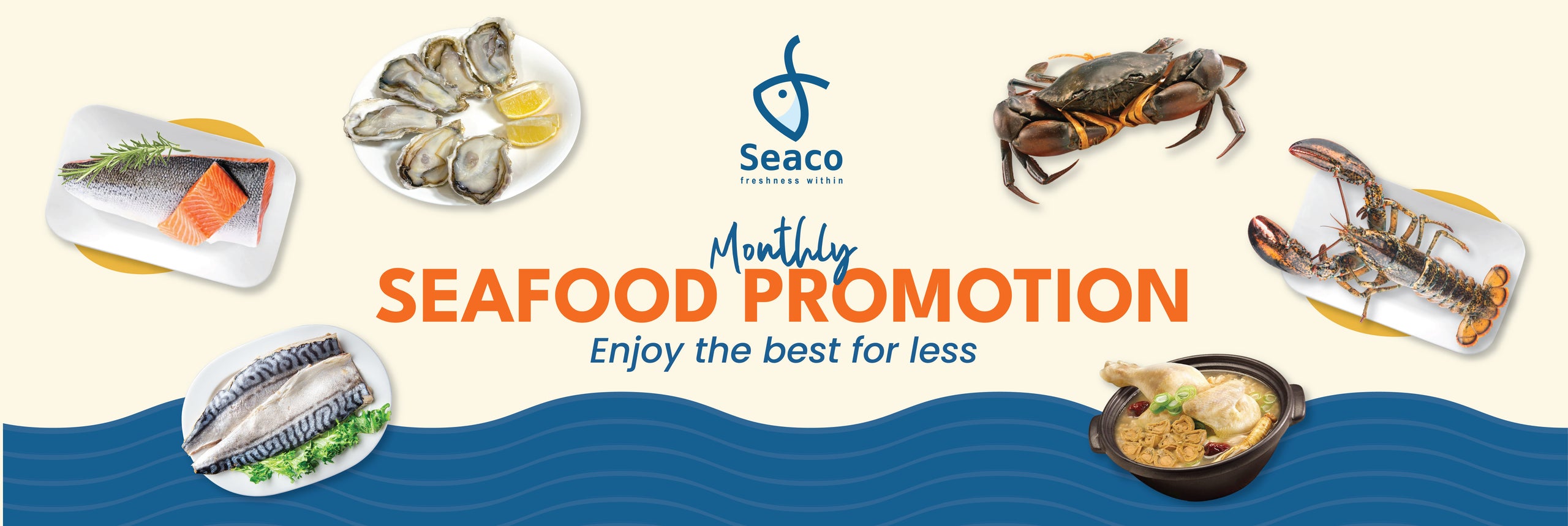 Seaco Online - Singapore's Leading Premium Seafood Distributor.